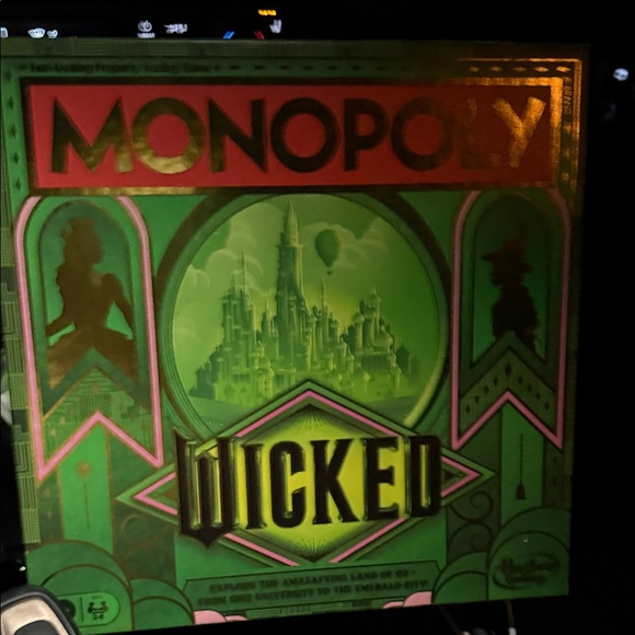 Monopoly | Games | Monopoly Wicked Edition Board Game Green | Poshmark